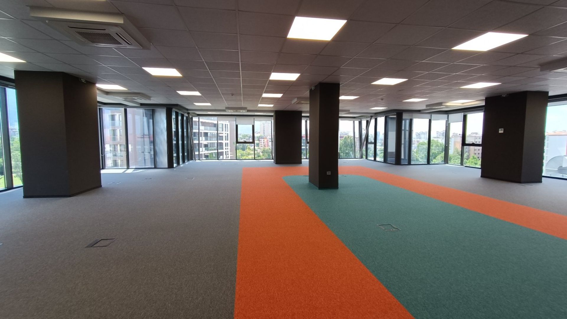 Separate office floor for rent in a representative office building